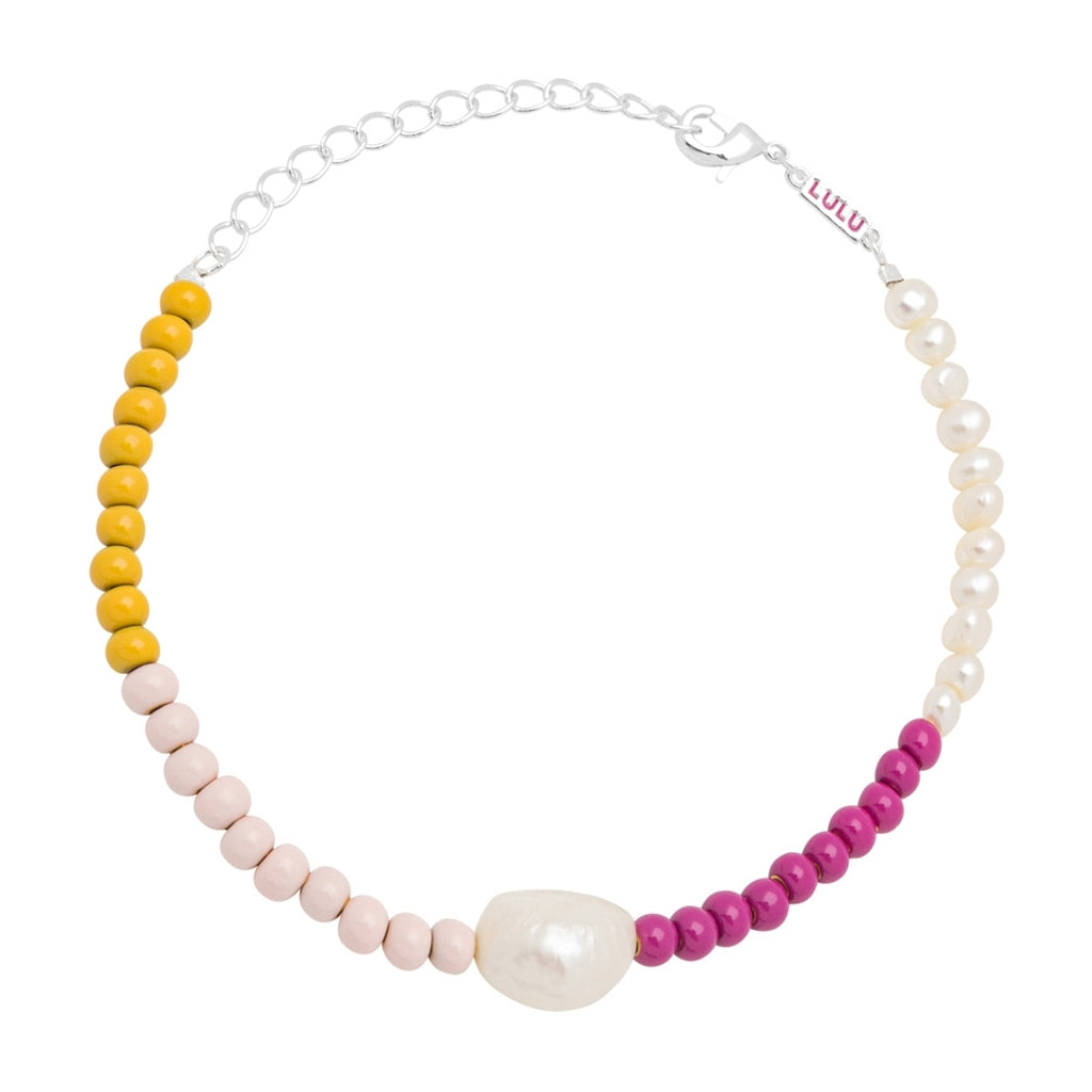 LULU Copenhagen-Color Ball Bracelet Pearls silver plated-{StyleType ...